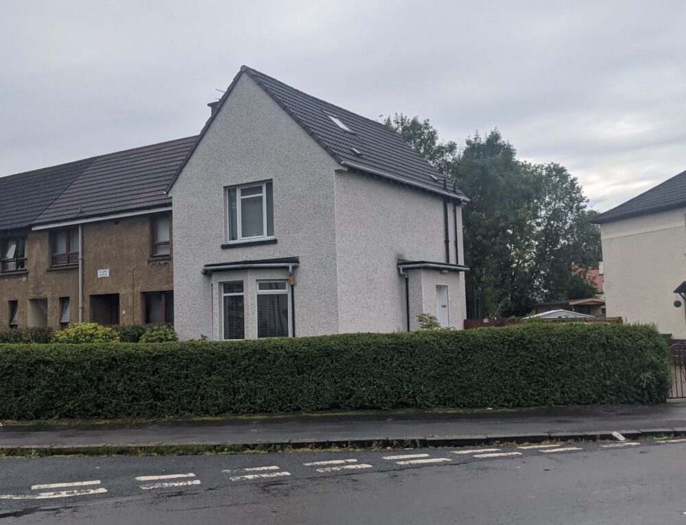 Average Cost to Roughcast a House in Glasgow